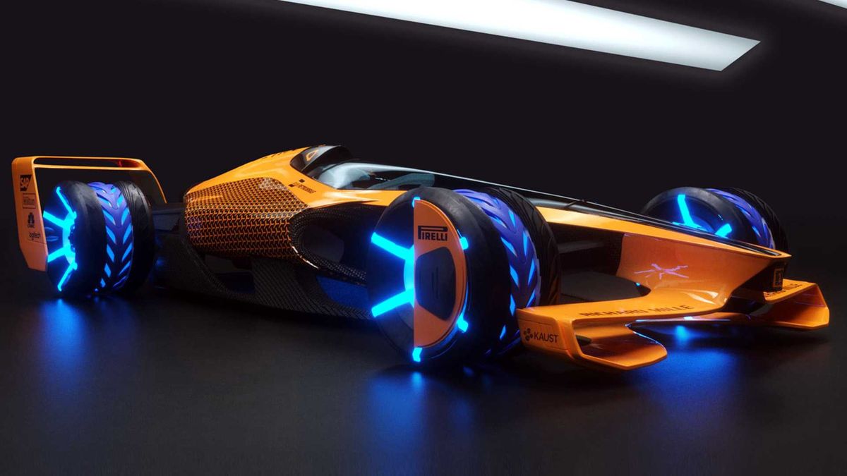 McLaren MCLExtreme, la Formula 1 del 2050 elettrica e connessa ...