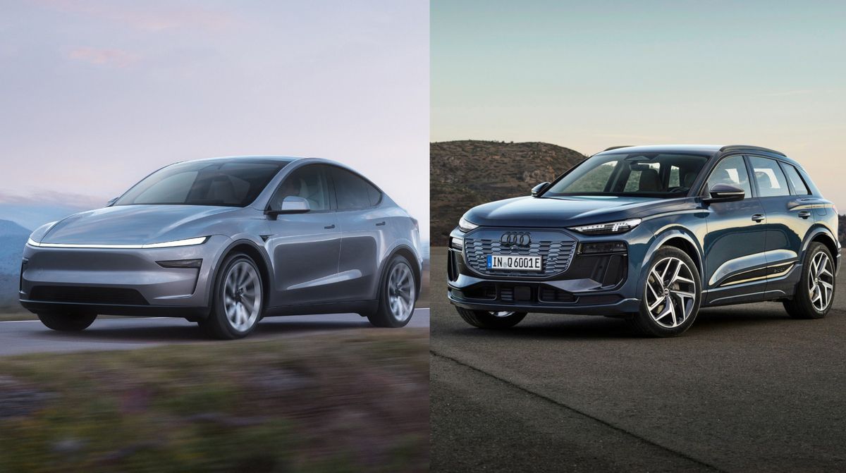 Tesla Model Y vs Audi Q6 e-tron: confronto tra SUV elettrici ...