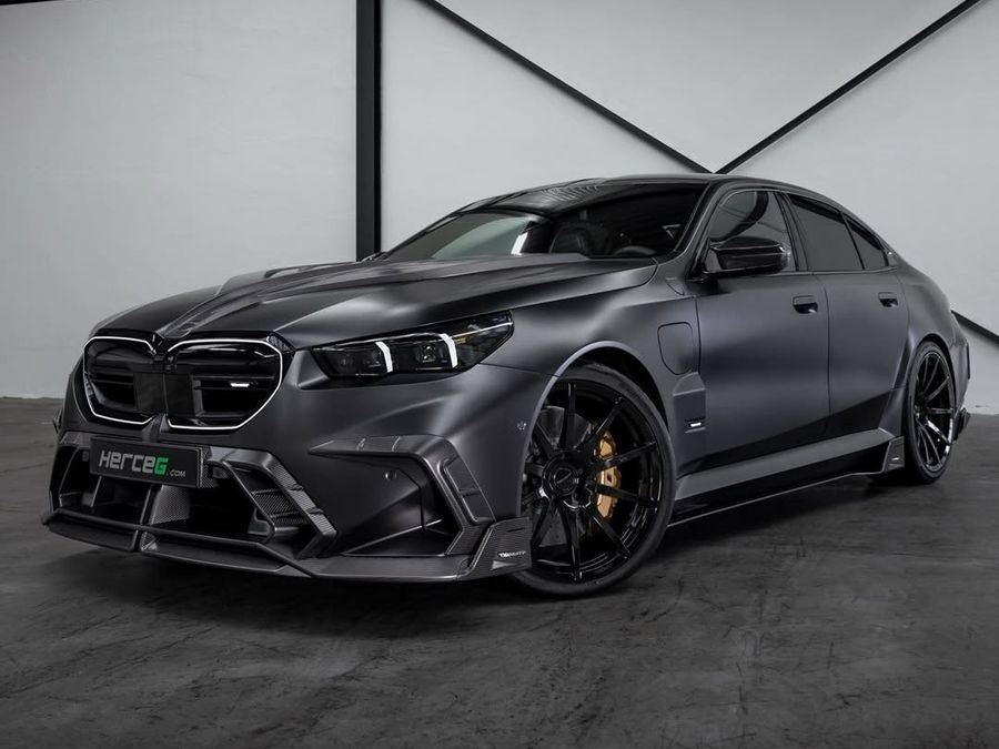 BMW M5 plug-in hybrid, la versione di Mansory porta la potenza a 850 CV ...
