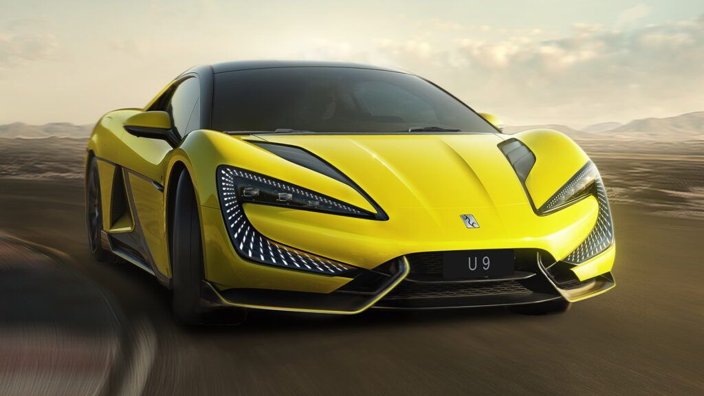 BYD Yangwang U9, test al Nurburgring per la supercar elettrica. Video ...
