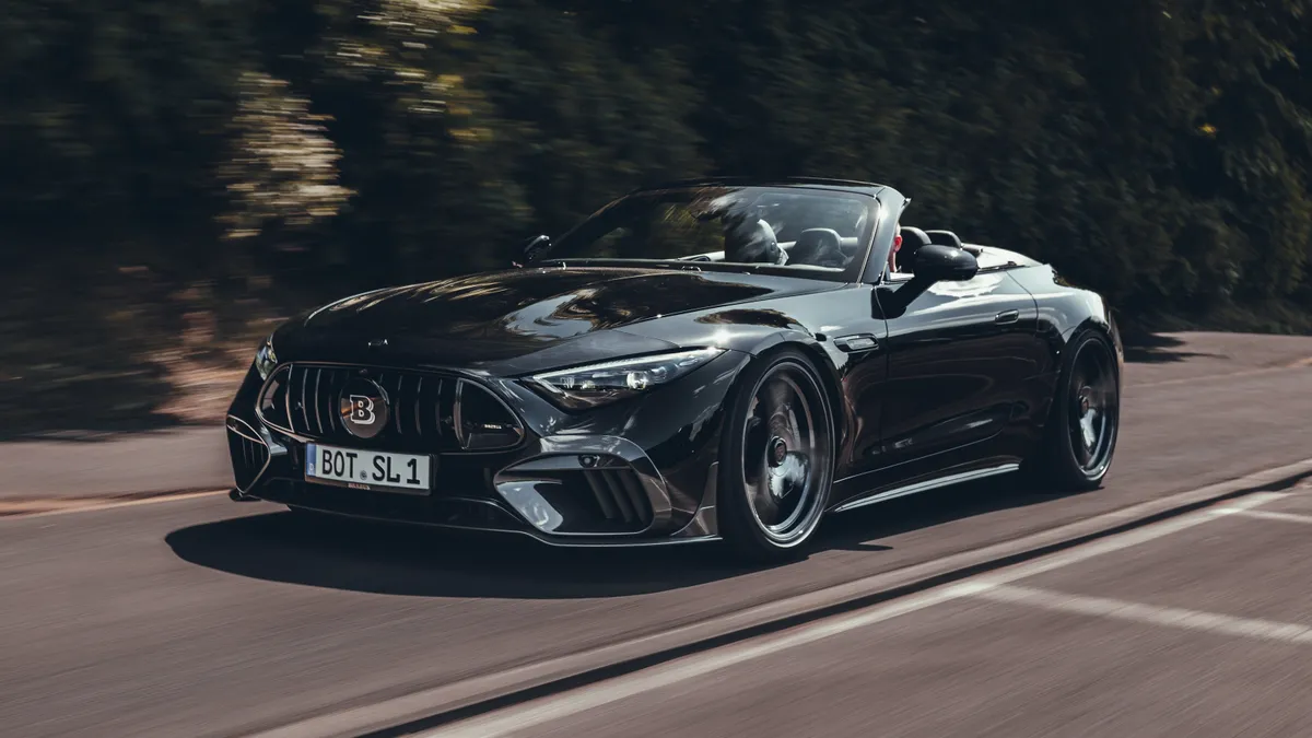 Mercedes-AMG SL, 750 CV con la Brabus 750 Bodo Buschmann Edition ...