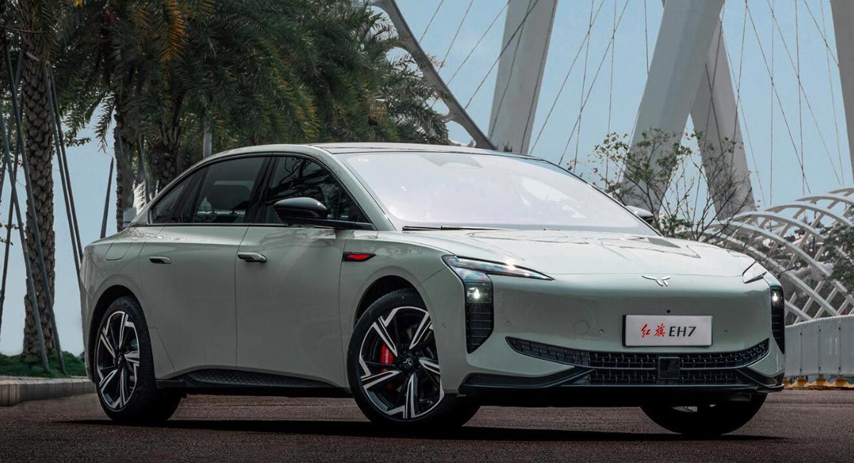 FAW Hongqi lancia la berlina elettrica EH7, rivale della Xiaomi SU7 | HDmotori.it